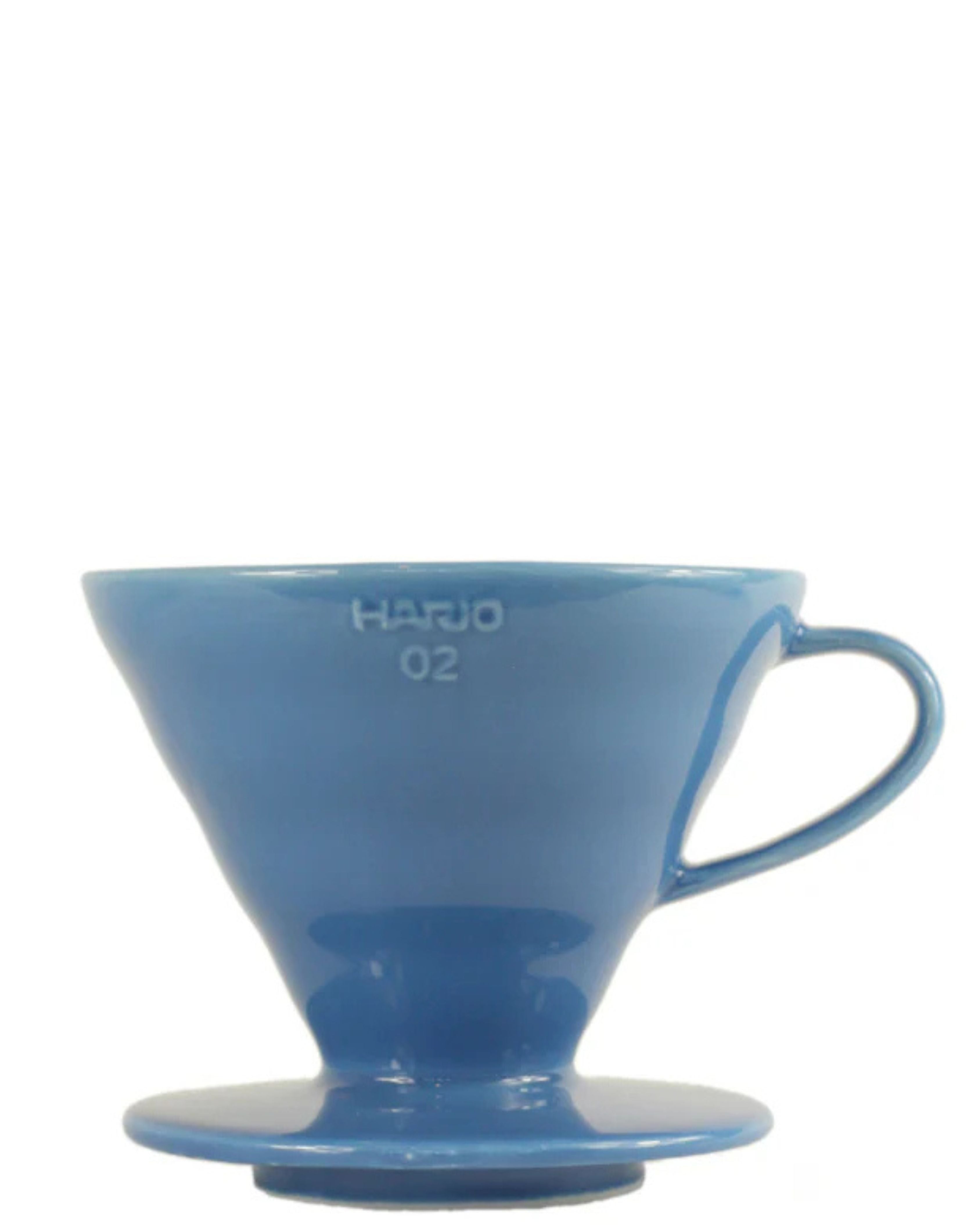 HARIO V60-02 Ceramic Dripper - Blue – Gold Roast Coffee Service Ltd.