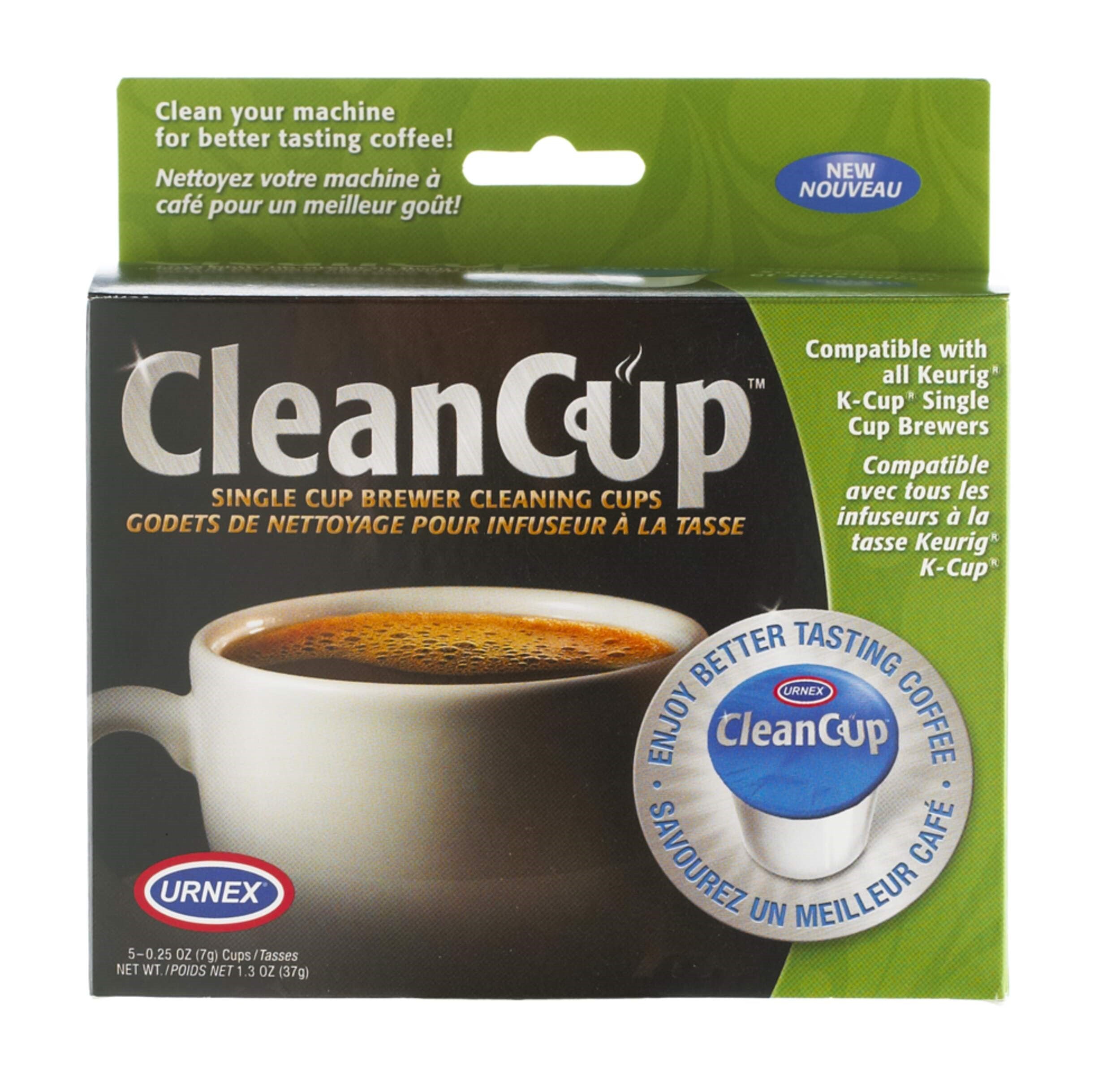 URNEX Clean Cup Brewer Cleaner [5 pack] – Gold Roast Coffee Service Ltd.