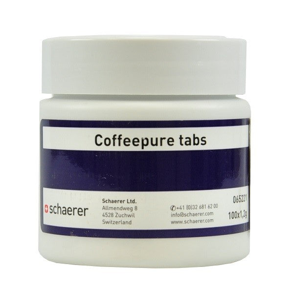 SCHAERER Espresso Machine Cleaning Tablets [100 x 1.2g] – Gold Roast ...