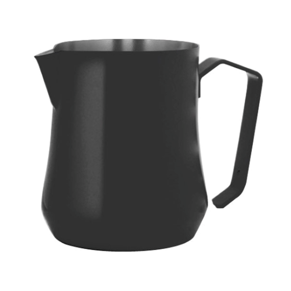 MOTTA Tulip Milk Pitcher [17oz] - Black – Gold Roast Coffee Service Ltd.